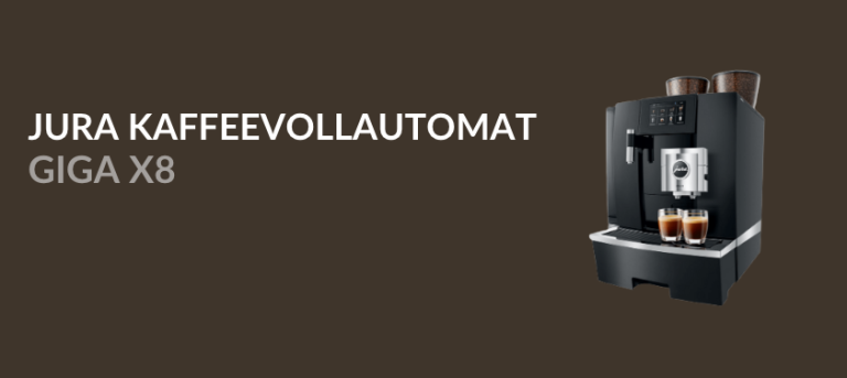 Jura GIGA X8 - Vollautomaten von Jura für hohe Ansprüche - esprotec