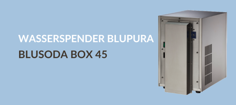 BLUSODA BOX 45 - Wasserspender von Blupura für hohe Ansprüche - esprotec